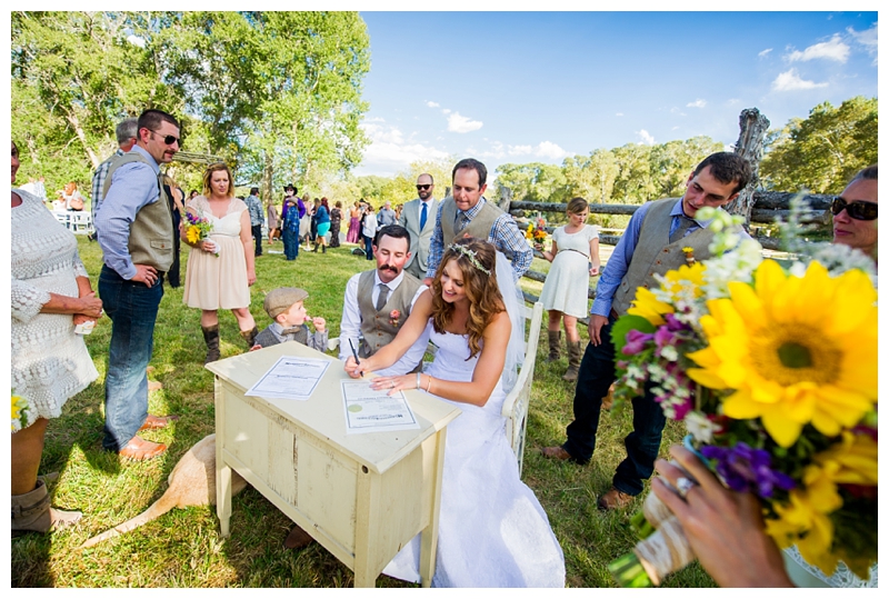 A Beautiful Wedding in Salida Colorado